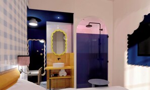 Quarto Standard, 1 cama de casal | 1 quarto, roupa de alta qualidade, cortinas/cortinados opacos 