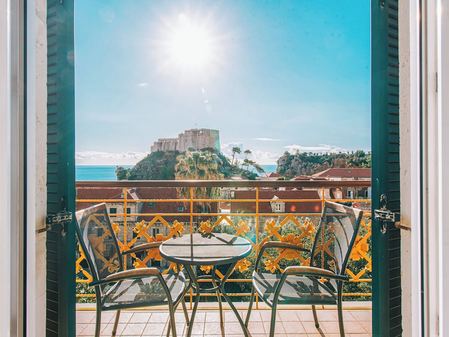 Vista do alojamento