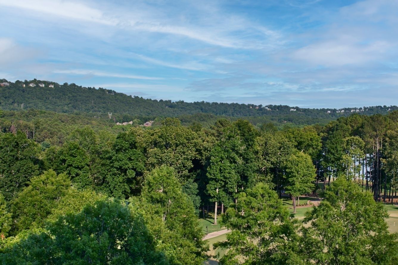 Vista para o resort