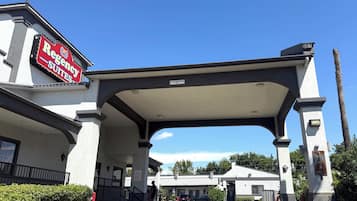 Entrada do alojamento