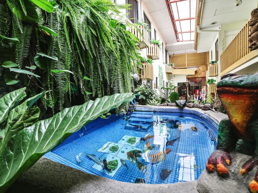 Detalhe da parte interna