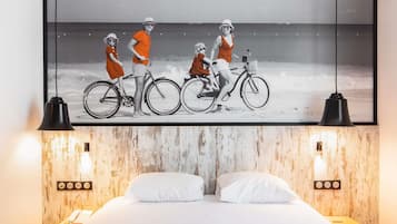 Quarto casal standard, 1 cama de casal | Roupas de cama premium, cofres nos quartos, individualmente decorados