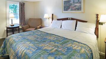 Wi-Fi de cortesia, roupa de cama, despertadores