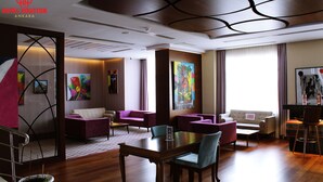 Sala de estar do lobby