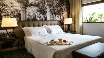 Quarto Duplo ou Twin Deluxe | 1 quarto, roupa de alta qualidade, edredões de penas, minibar