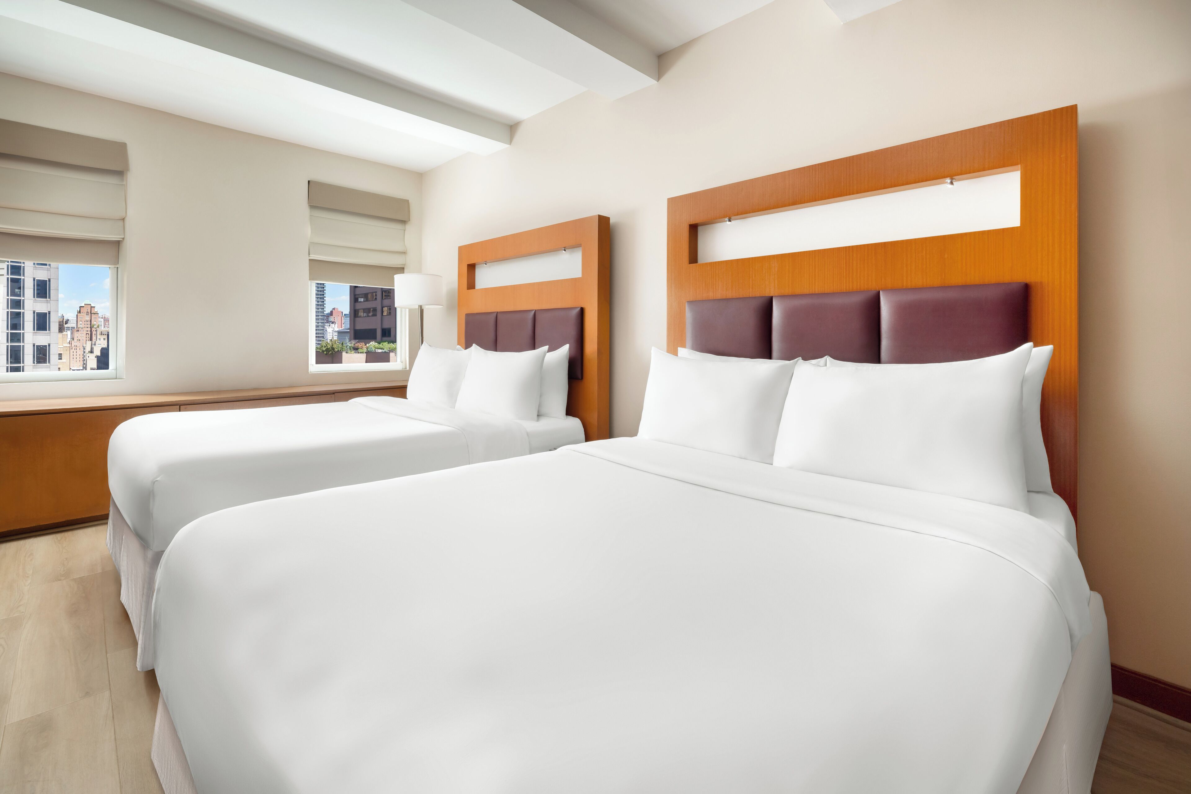 Quarto superior, 2 camas de casal | Roupas de cama premium, cofres nos quartos, escrivaninha