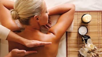 Tratamentos corporais, massagens musculares profundas