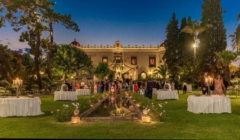 Área interna para casamento