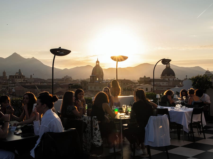 Terraço na cobertura