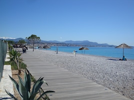 Na praia 