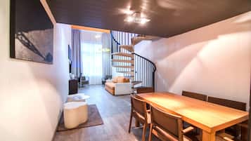 Duplex | Opções para refeição no quarto
