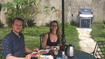 Refeições ao ar livre