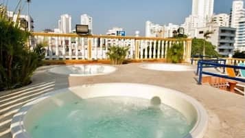 Terraço no piso superior