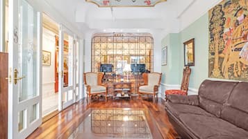 Sala de estar do lobby