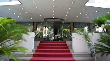 Entrada do alojamento