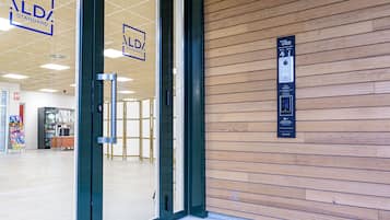 Entrada do alojamento