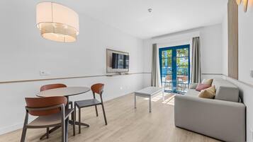 Televisor LCD de 43 polegadas com canais via satélite, televisor