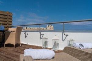 Panoramic Suite with open-air Jacuzzi | Terraço/pátio