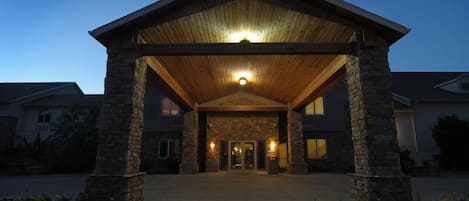 Entrada do alojamento