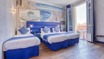 Quarto triplo família | 1 quarto, roupas de cama premium, frigobar, cofres nos quartos