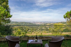 Terraço no piso superior