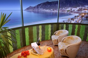 Suite Romântica, varanda, vista para o mar | Vista do quarto