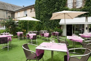 Área externa para banquete