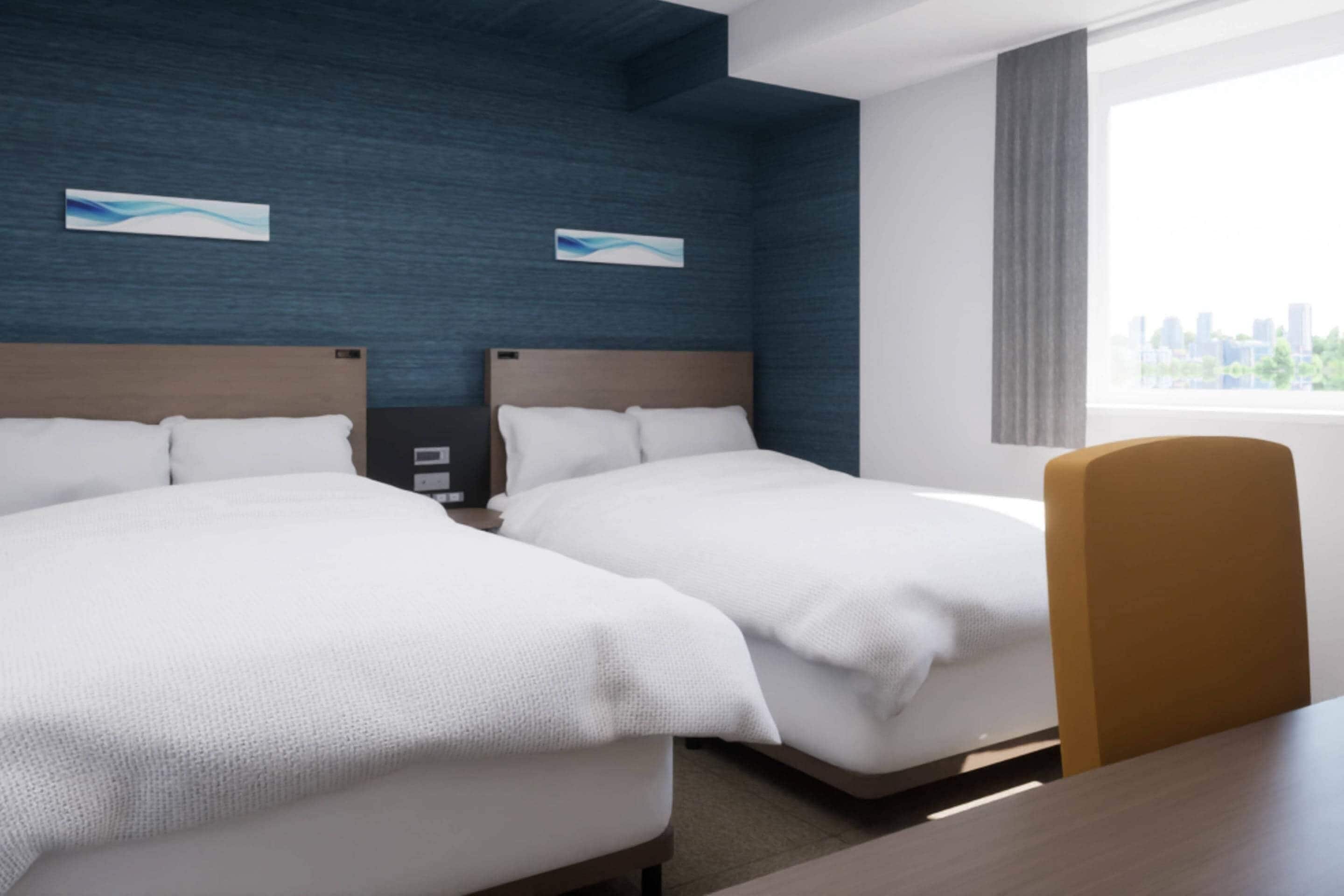 Quarto Twin Standard, 2 camas individuais, não fumadores | Secretária, quartos insonorizados, Wi-fi grátis 