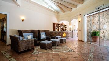 Sala de estar do lobby