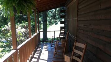 Cabana, 2 quartos | Terraço/pátio