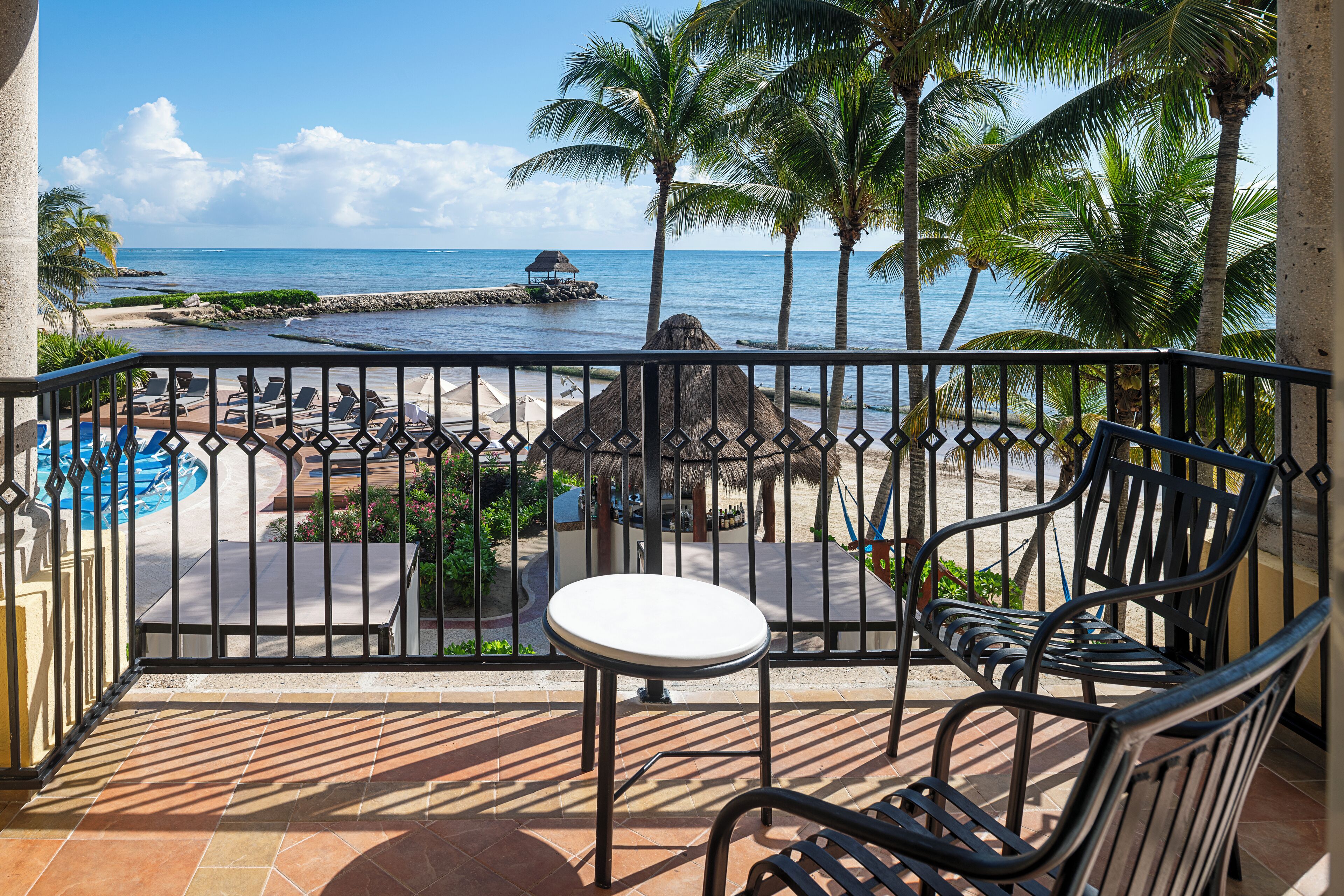 Vista para a praia ou o mar