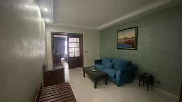 Suite de Luxo | Roupa de alta qualidade, minibar, cofre no quarto, secretária