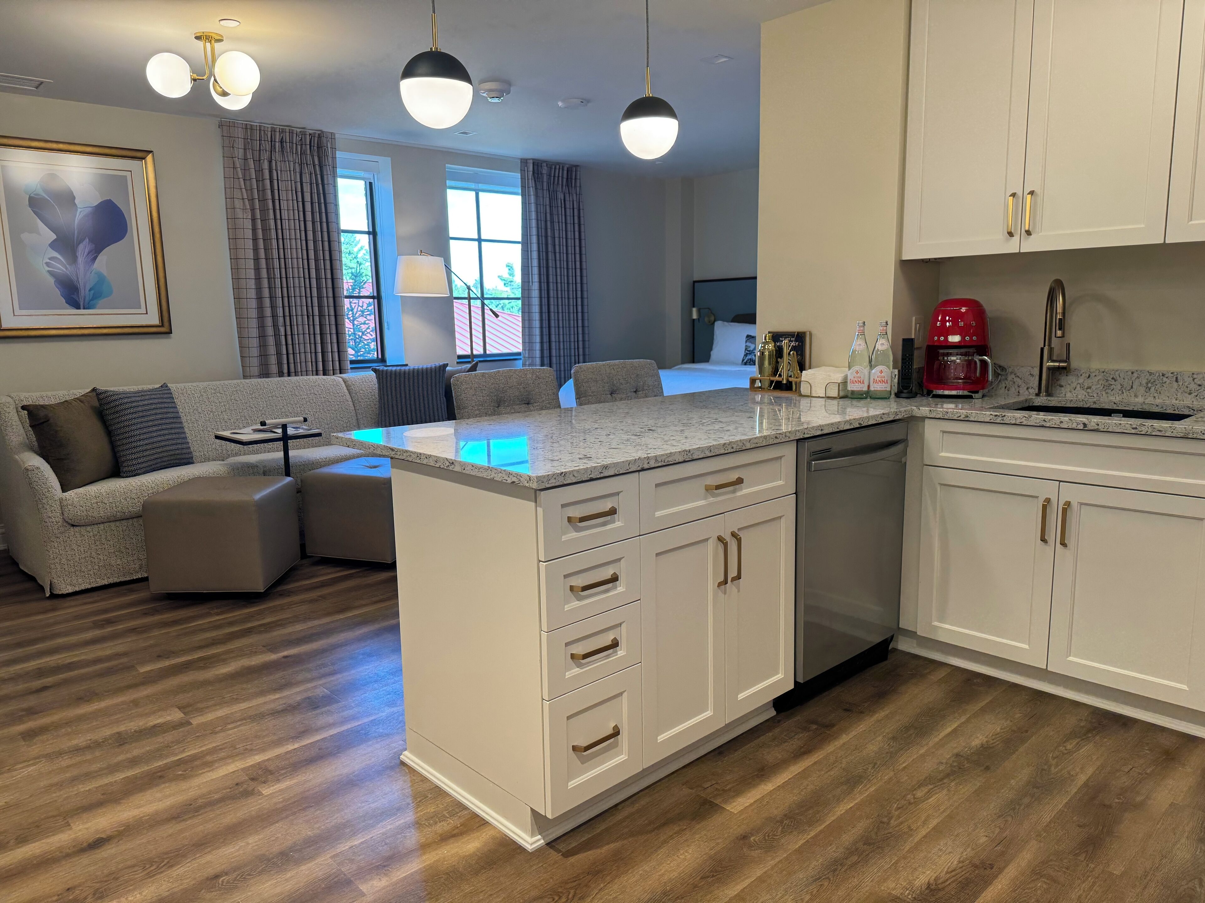 Televisor de ecrã plano de 46 polegadas com canais via satélite 