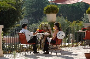 Terraço no piso superior