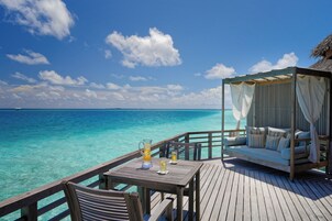 Water Villa | Roupa de alta qualidade, camas de colchão viscoelástico, minibar 