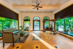 Sala de estar do lobby