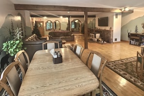 Área de estar no saguão