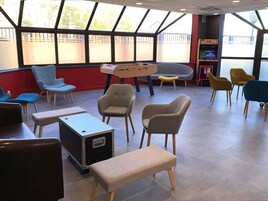 Sala de estar do lobby