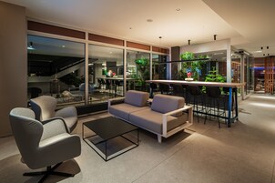 Sala de estar do lobby