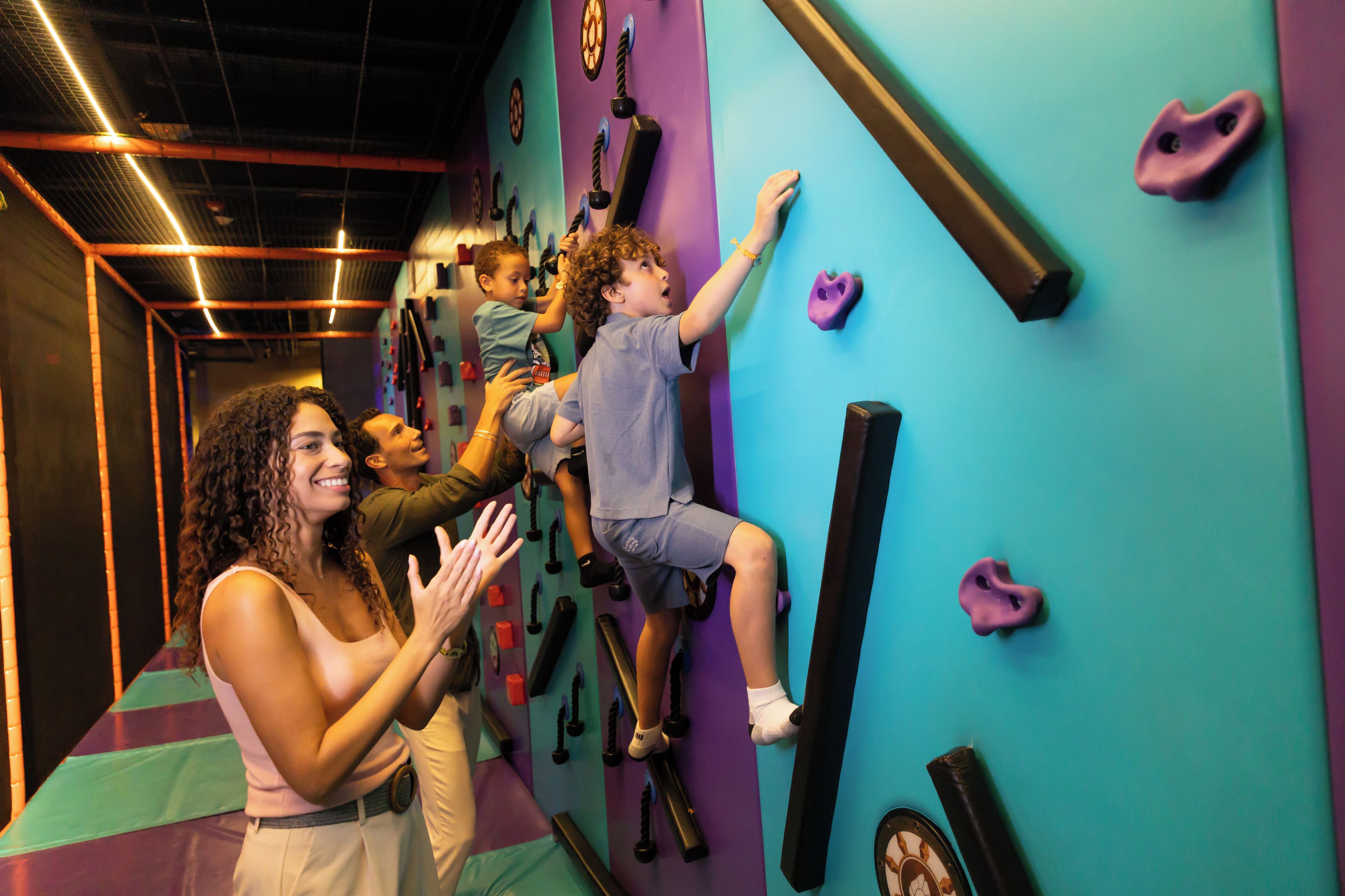 Muro de escalada – indoor