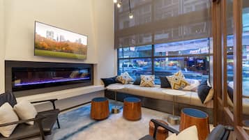 Sala de estar do lobby