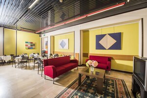 Sala de estar do lobby