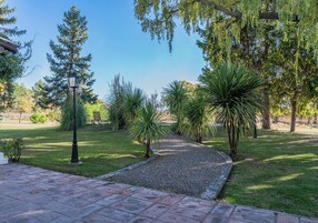 Vista para o jardim