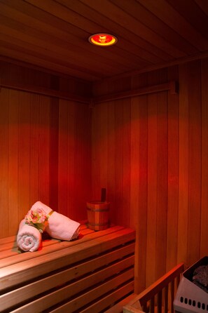 Sauna seca, tratamentos corporais, hidroterapia, aromaterapia
