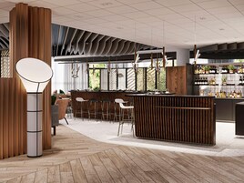 Serviço de café da manhã, culinária francesa, vistas para a piscina 