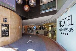 Entrada do alojamento