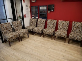 Sala de estar do lobby
