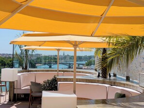 Terraço no piso superior