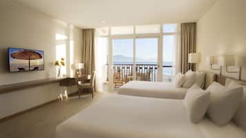 Quarto premium, vista para o oceano | 1 quarto, frigobar, cofres nos quartos, escrivaninha