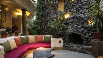 Sala de estar do lobby